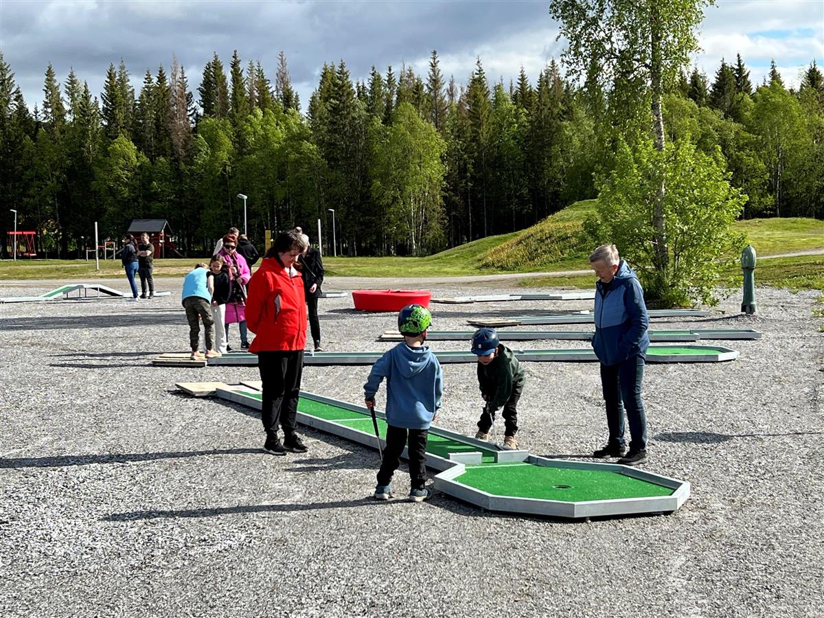 Stormoen aktivitetspark er åpnet - Grane kommune